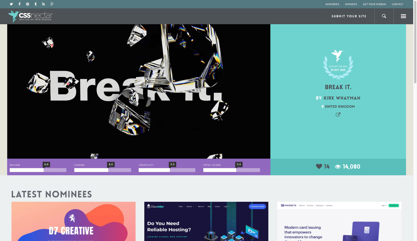 Top Must-Visit Sites for Web Design Inspiration | UI Vibes